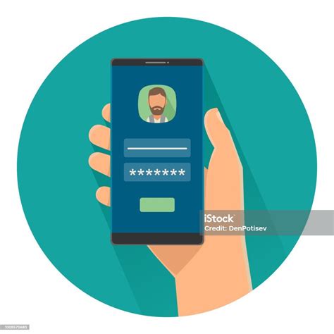 남성 지주 스마트폰 화면에 전화를 액세스에 대 한 암호를 입력 합니다 그래픽 사용자 인터페이스에 대한 스톡 벡터 아트 및 기타 이미지 그래픽 사용자 인터페이스 남성