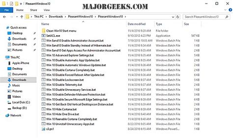 download pleasant windows 10 majorgeeks