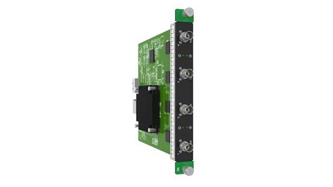 Processor Coex Mx 4 X 12g Sdi Input Card Intaled