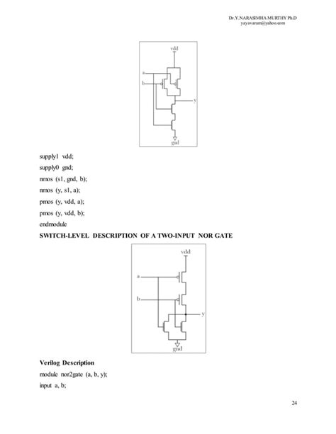 OVERVIEW OF HARDWARE DESCRIPTION LANGUAGES HDLs DOCX
