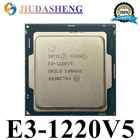Intel Xeon E3 1220 V5 Cpu Lga1151 4core 3 00ghz 8 Mb Sr2lg Processor E3