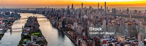 New York City Aerial Skyline ニューヨーク市のストックフォトや画像を多数ご用意 ニューヨーク市 都市の全景 クイーンズボロ橋 Istock