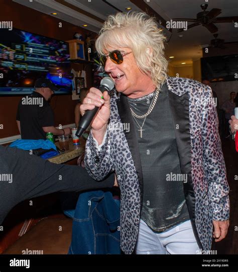 Tommy Edward Aka Sir Rod Performs His Rod Stewart Tribute Show