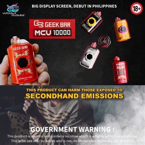 Geek Bar Mcu 10000 With Screen Geekvape Lazada Ph