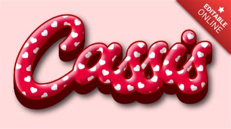 Cassis Beating Heart 3d Text Effect Generator Cassis Beating Heart 3d Text Effect Generator