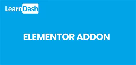 download learndash lms elementor addon v1 0 11 free