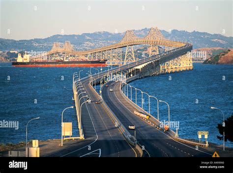 San Francisco Bay And San Pablo Bay California Usa Richmond San
