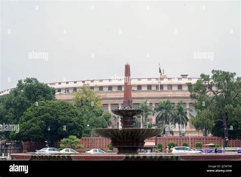 September 2 2022 New Delhi Delhi India Picture Of The Parliament
