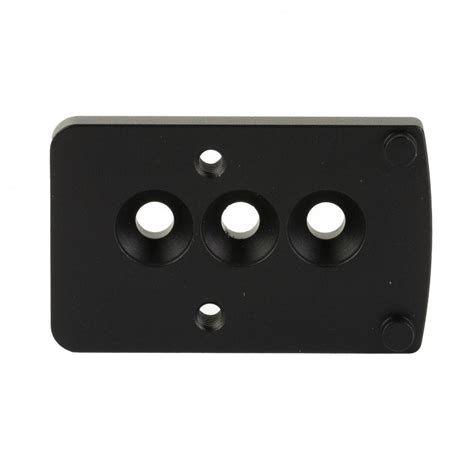 Unity Tactical Fast Offset Optic Mounting Plate For Trijicon Rmr Footprint