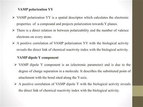 2d Qsar Descriptors Pptx Chemistry Science
