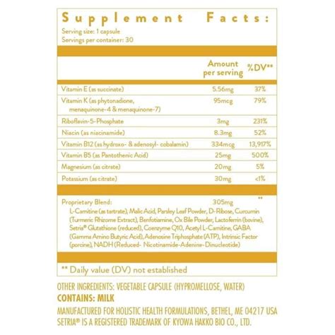 Buy Mitoforce™ Mitochondrial Support 30 Capsules Supplement Online Spectrum Supplements