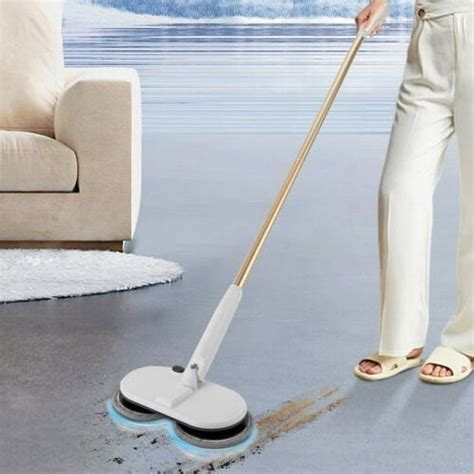 Cordless Electric Mop Spin Mops For Floor Cleaning Dual Spinning