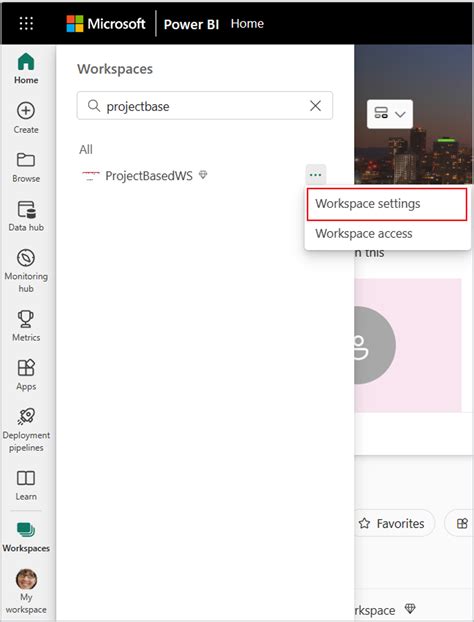 microsoft fabric 與 power bi 中的工作區 microsoft fabric microsoft learn