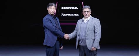 Honda Develop 0 Series Ev By Using Renesas R Car 5 3 Nm Chip