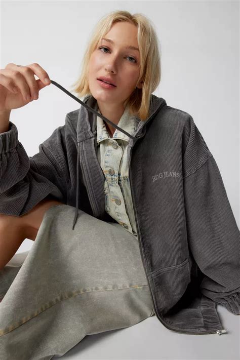 Bdg Sk8 Corduroy Hooded Jacket Urban Outfitters