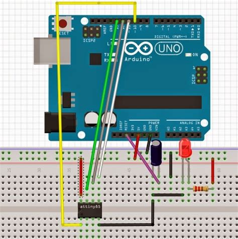 electrónica y programación para todos microcontrolador atmel attiny85