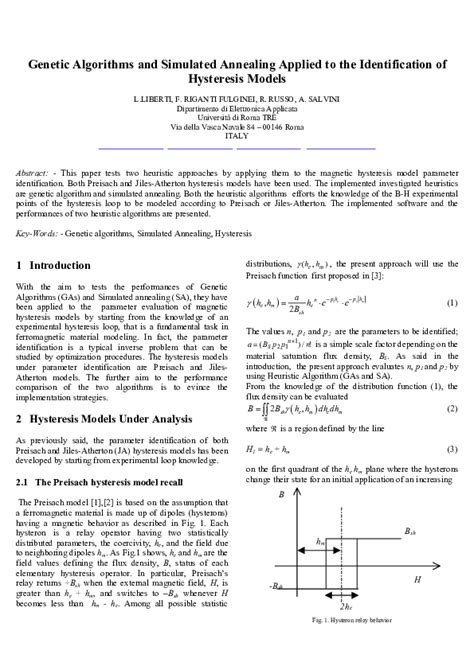 pdf genetic algorithms and simulated annealing applied to the