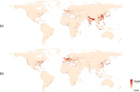 Different Spatiotemporal Patterns In Global Human Population And Built‐up Land Gao 2021