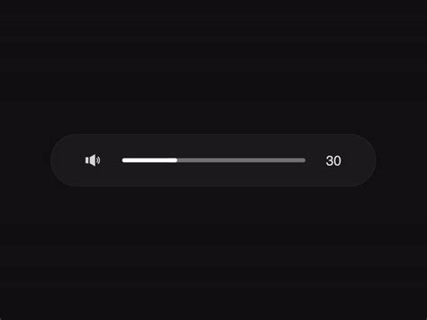 Volume Slider By Antony On Dribbble