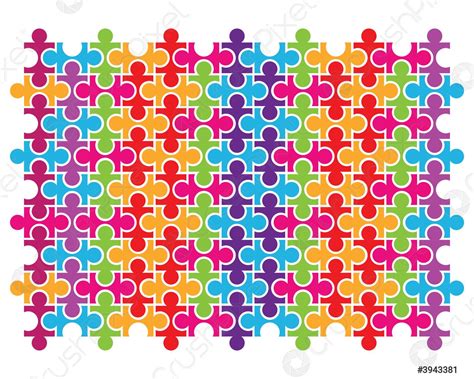 Puzzle Vector Illustration Concept Stock Vector 3943381 Crushpixel