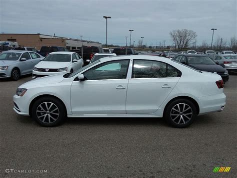 Pure White 2017 Volkswagen Jetta Se Exterior Photo 119826323