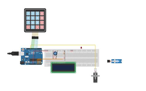 Circuit Design Lock Tinkercad