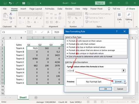 Invisible Numbers With Conditional Formatting