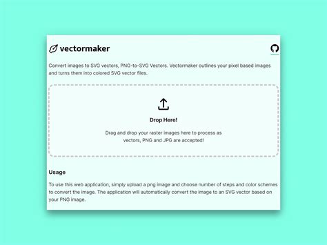 vectormaker open source png to svg convertor prototypr toolbox