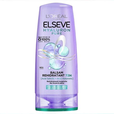 Set Sampon Lóreal Paris Elseve Hyaluron Pure 250 Ml Si Balsam 200 Ml