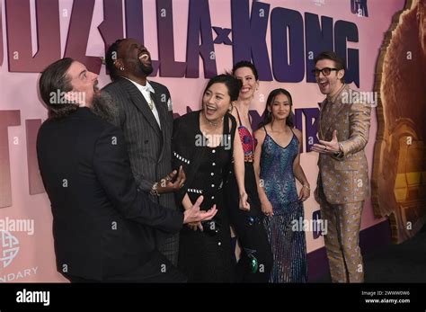 Adam Wingard From Leftbrian Tyree Henry Fala Chen Rebecca Hall