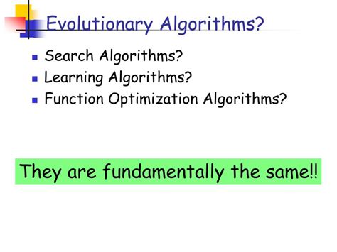 Ppt Genetic Algorithms Search Algorithms Powerpoint Presentation Free Download Id 1780176