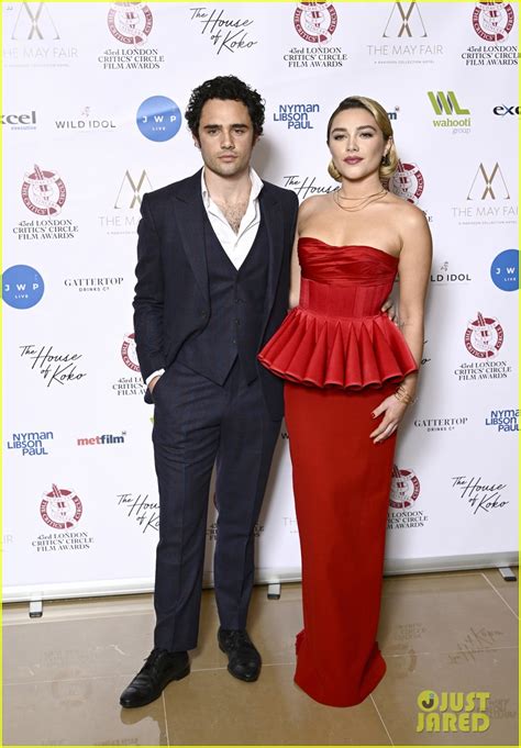 Florence Pugh Brings Brother Toby Sebastian To London Critics Circle