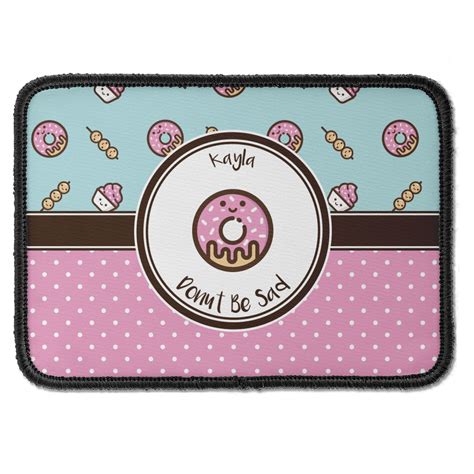 Custom Donuts Iron On Patches Personalized Youcustomizeit