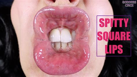 Spitty Square Lips Video Request Goddess Circe Clips4sale