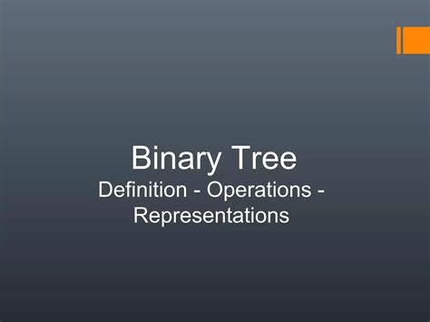 11 Binary Tree Ppt