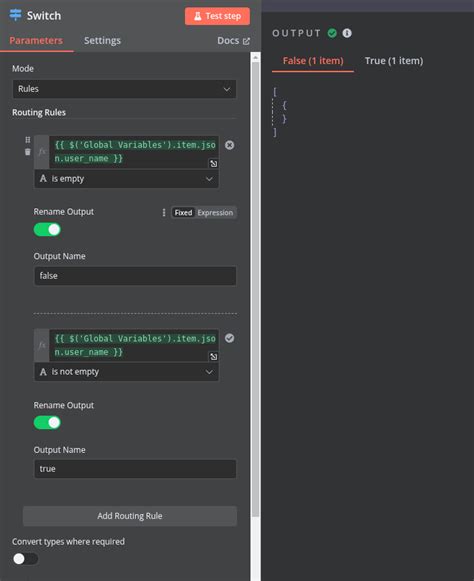 Possible Bug On Switch With Strings Questions N8n Community