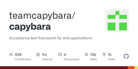 github teamcapybara capybara acceptance test framework for web