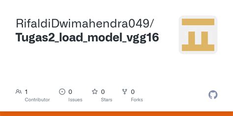 Tugas2 Load Model Vgg16 Load Saved Vgg16 Model F55120049 Ipynb At Master · Rifaldidwimahendra049