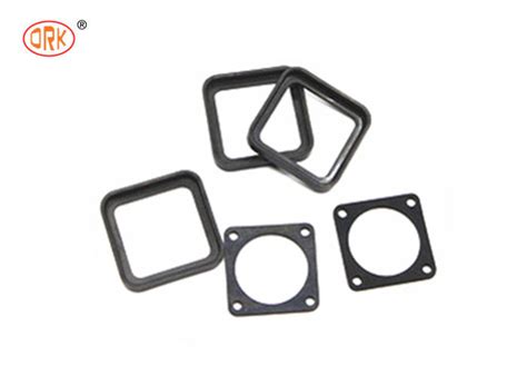 Flat Rectangular Rubber Gasket Silicone Sealing Gaskets Customized Shaped