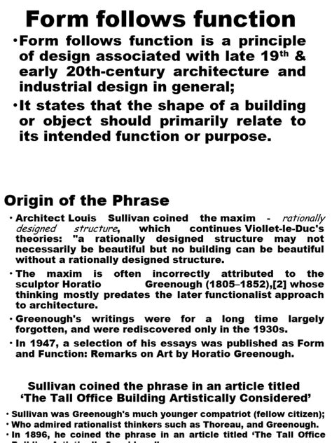 form follows function modulor minimalism pdf design