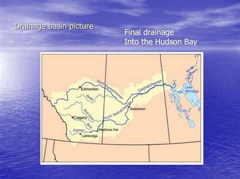 Map Of The Hudson Bay Drainage Basin Including The Uooo