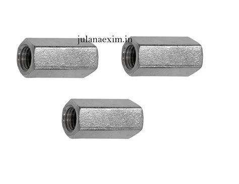 Material Mild Steel Hexagon Coupling Nut Nominal Nut Diameter M20