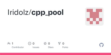 Github Iridolzcpppool