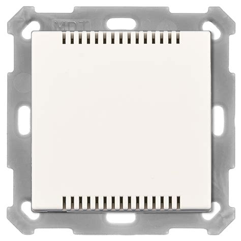 Knx Room Temperature Controller 55 White Glossy Finish 2ctrl