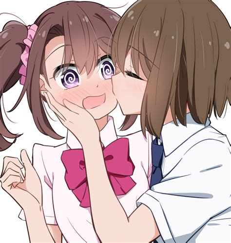 Miruzawa Akechi Hayama Hiyori Kodaka Saki Extreme Hearts Commentary Request Highres 2girls