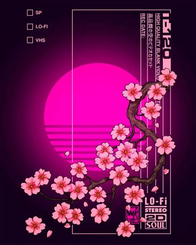 Vhs Sakura Rewind Midnight Print Version Tumbex