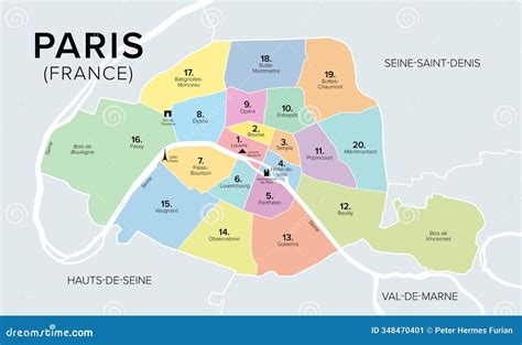 Arrondissement Map Of Paris De Haus Blog