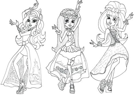 Monster High Logo Coloring Pages At Getdrawings Free Download