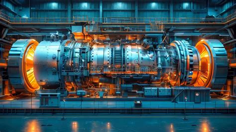 Industrial Compressor For Creating Pressure In An Oil Refinery Chemical